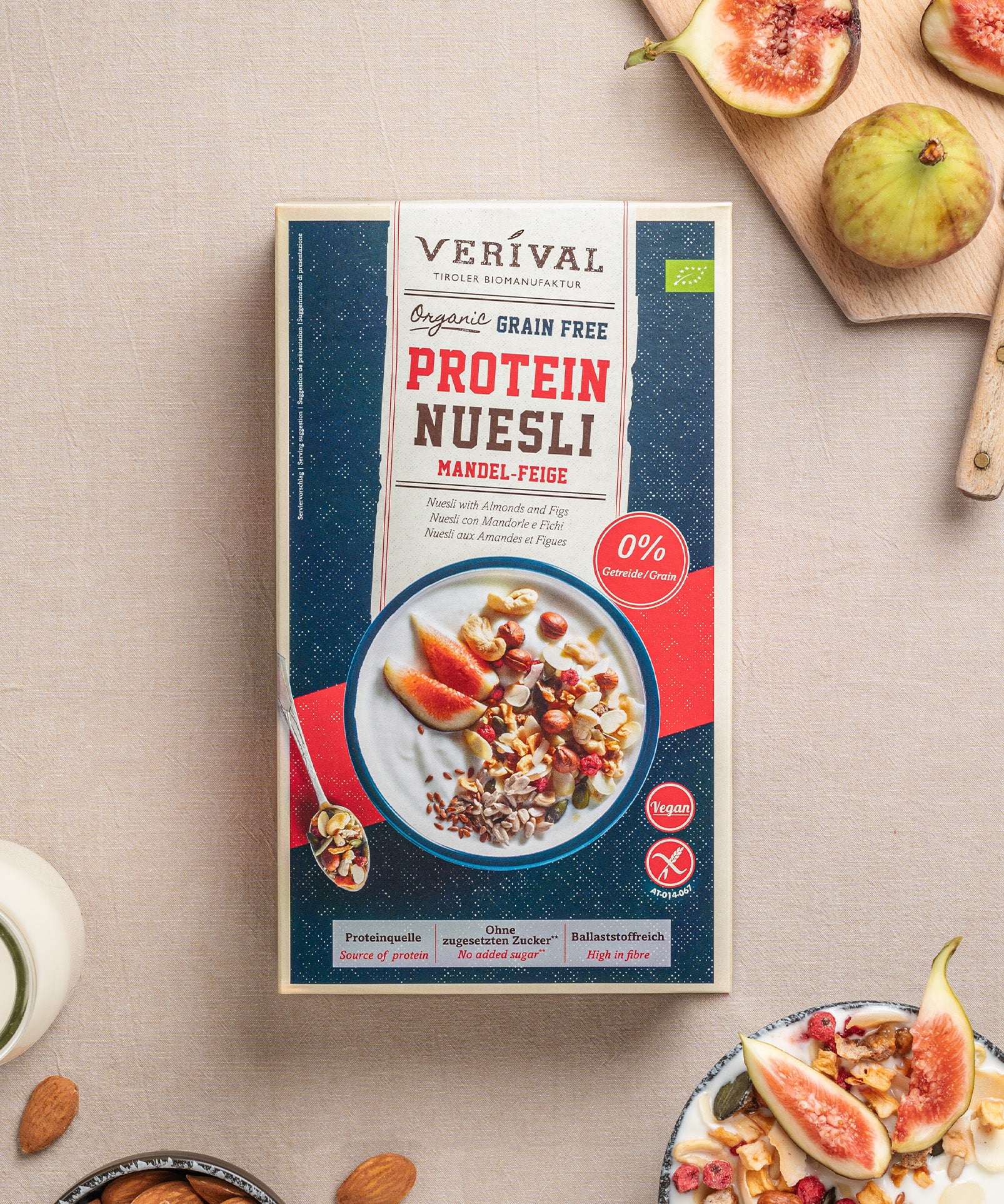 Verival Grain Free Protein Nüsli Mandel-Feige