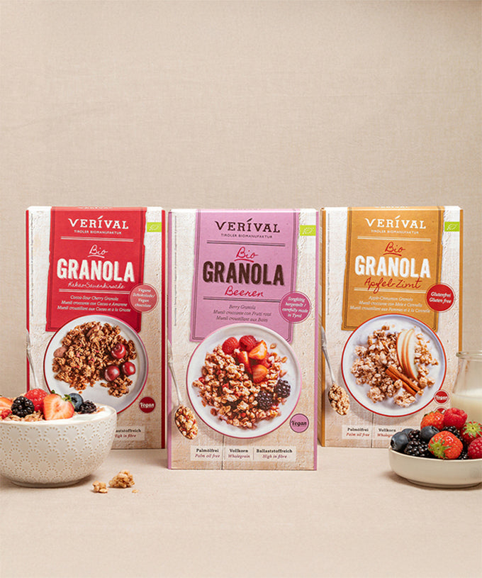 Verival Online Shop - Buy organic breakfast products online now