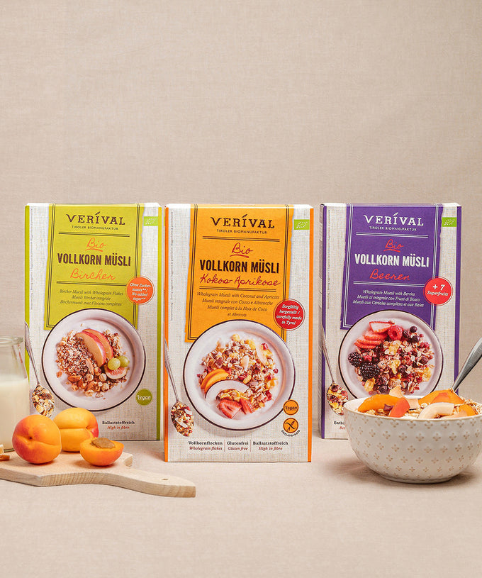 Verival Online Shop - Buy organic breakfast products online now